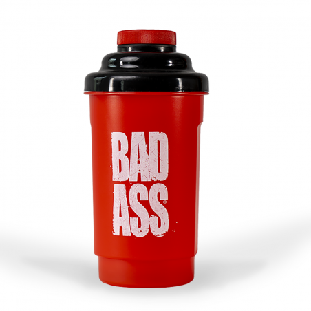 BAD ASS® Shaker 600 ml Red/White FITSHAKER